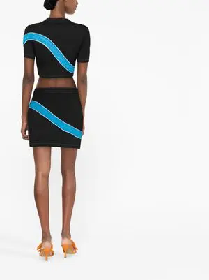 Ahluwalia Priya Graphic Print Skirt