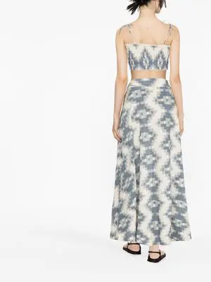 BOTEH Tie Maxi Skirt