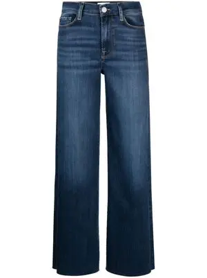 FRAME Le Slim Palazzo Jeans - Blue