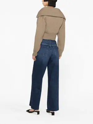 FRAME Le Slim Palazzo Jeans - Blue