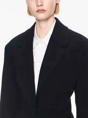 Off-White Single-breasted Wool Blazer