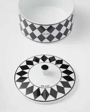 Prada Checkerboard Porcelain Box