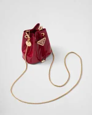 Prada Patent Leather Mini Pouch
