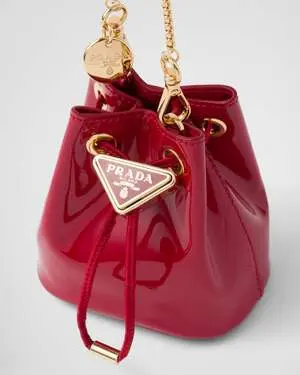 Prada Patent Leather Mini Pouch