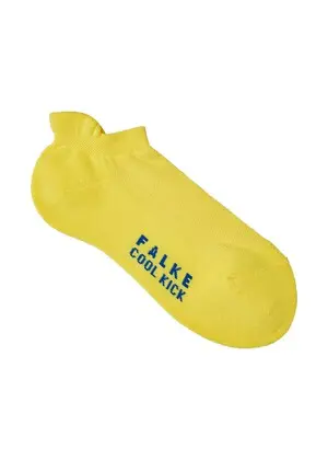 Falke Cool Kick Jersey Trainer Socks Yellow