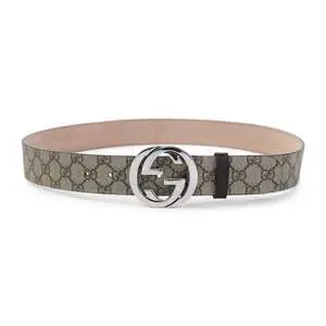 Gucci Gucci GG Supreme Belt - Beige