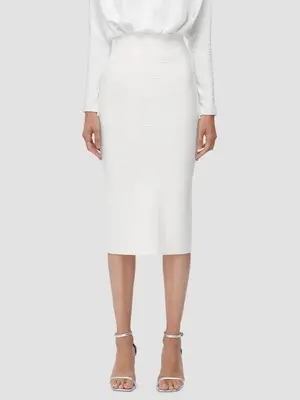 Herve Leger Icon Bandage Pencil Midi-skirt