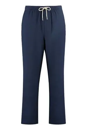 DEPARTMENT 5 Brewery Cotton-Blend Trousers - Blue