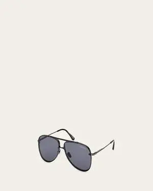 TOM FORD Leon Aviator Sunglasses