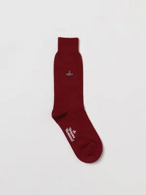 VIVIENNE WESTWOOD Embroidered Crew Socks - Multicolor