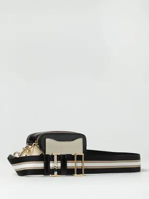 Marc Jacobs The Snapshot Bag In Saffiano Leather - Beige