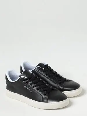Paul Smith Leather Lace-up Sneakers - Black