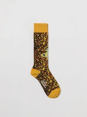 VIVIENNE WESTWOOD Vivienne Westwood Patterned Knee High Socks White