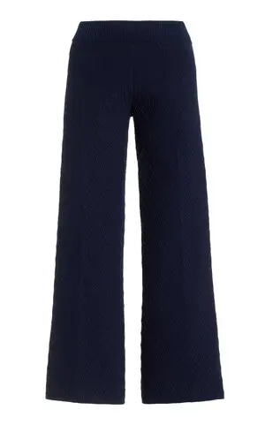 slinky knit wide leg pants