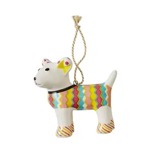 SPODE Kit Kemp For Tiffany Pooch Patchwork Ornament - Multi