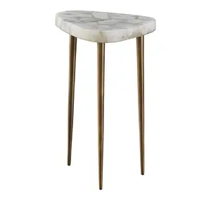 UNIVERSAL Bloomingdale's Erinn V Fino Tall Side Table - White