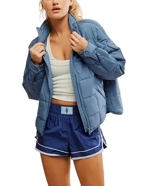 Free People Pippa Packable Puffer Jacket - Skyline