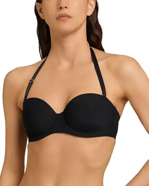 Hanro Allure Convertible Strapless Bra - Black