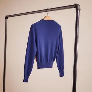 COACH® Restored Moonscape Crewneck Sweater