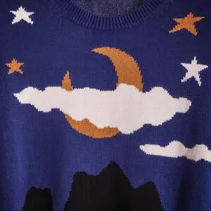 COACH® Restored Moonscape Crewneck Sweater