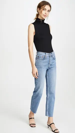 L'Agence Ceci Sleeveless Turtleneck