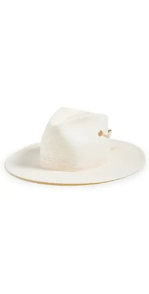 Freya Wanderer Packable Straw Hat - White