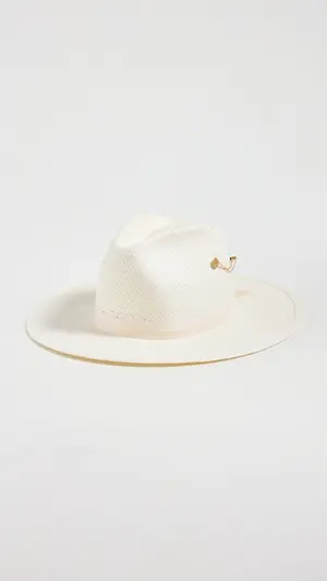 Freya Wanderer Packable Straw Hat - White