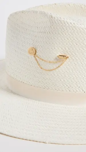 Freya Wanderer Packable Straw Hat - White