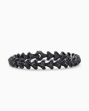 David Yurman Armory Link Bracelet - Black Diamond