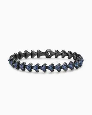 David Yurman Armory Link Bracelet - Sapphire