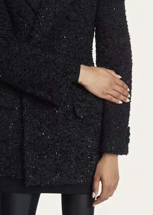 Balenciaga Boucle Hourglass Coat