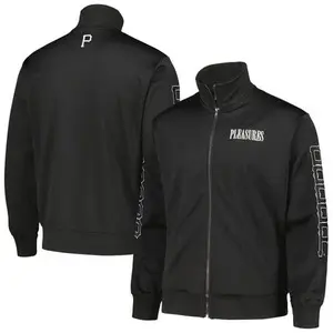 PLEASURES Pittsburgh Pirates Pitcher Full-zip Track Jacket