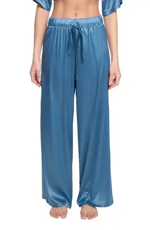 Hanky Panky Luxe Satin Pajama Pants - Bath Time