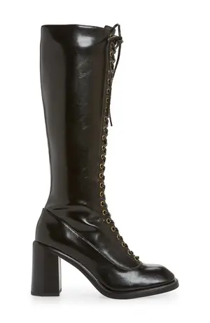 Jeffrey Campbell Engage Lace-up Knee High Boot