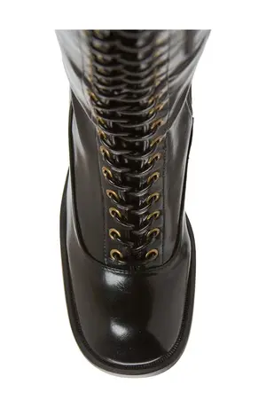 Jeffrey Campbell Engage Lace-up Knee High Boot