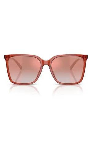 Michael Kors Canberra Sunglasses - Soft Pink/pink Mirror