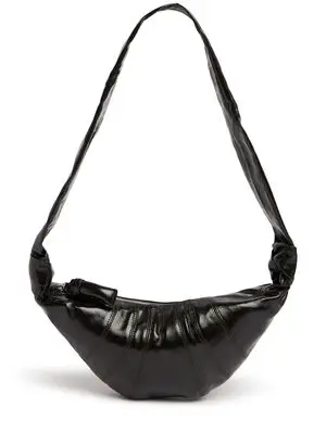 LEMAIRE Coated Cotton Crossbody Bag Truffle