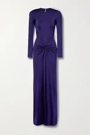 Victoria Beckham Open-back Gathered Gown