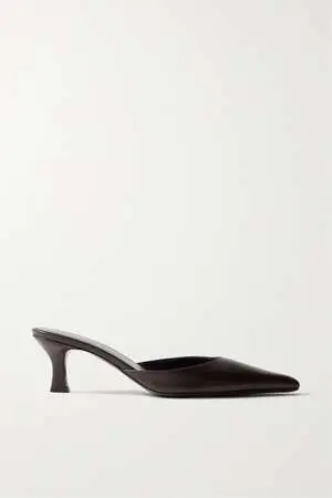 THE ROW Cybil Leather Mules