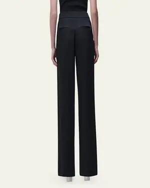 Simkhai Kyra Wide-leg Full Length Pants