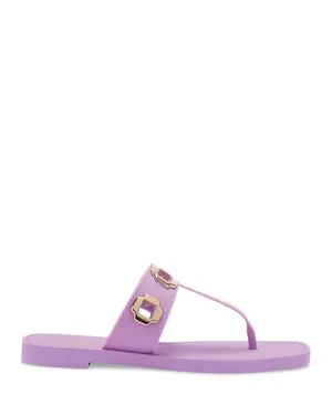 Larroude Milan Grommet Thong Sandals