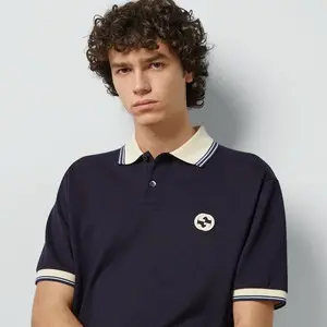 Gucci Cotton Polo Shirt With Interlocking G Ready-to-wear