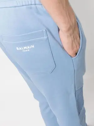 Balmain Elastic-waist Cotton Sweat Pants
