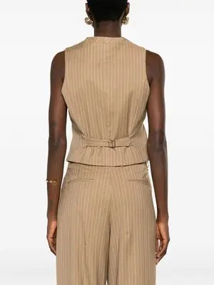 Rag & Bone Priya Pinstriped Vest