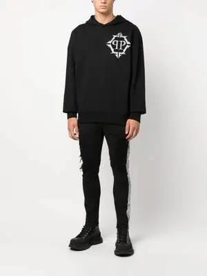 Philipp Plein Stripe-detail Skinny Jeans