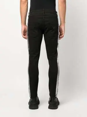 Philipp Plein Stripe-detail Skinny Jeans