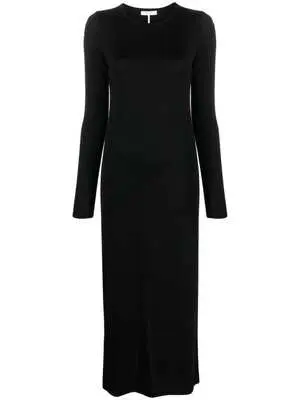 Rag & Bone Crew-neck Fine-knit Maxi Dress