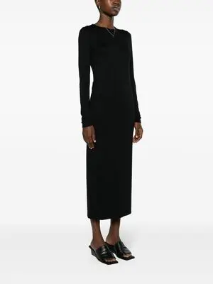 Rag & Bone Crew-neck Fine-knit Maxi Dress