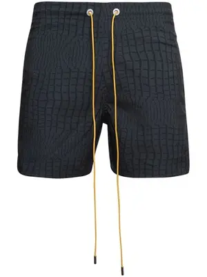 Rhude Animal-print Swim Shorts