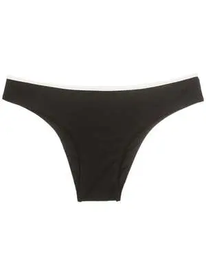LENNY NIEMEYER Piped-trim Bikini Bottom - Black